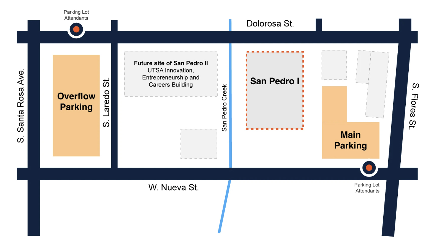 Utsa Parking Map at Luke Earsman blog